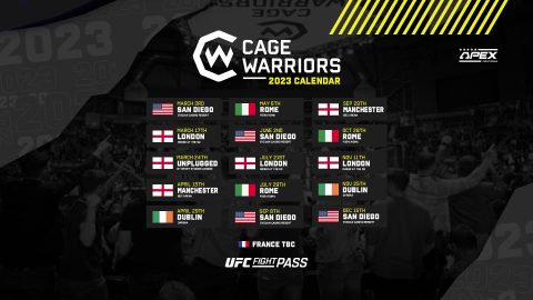 Cage Warriors Confirm Full 2023 Schedule, French Debut | Cage Warriors
