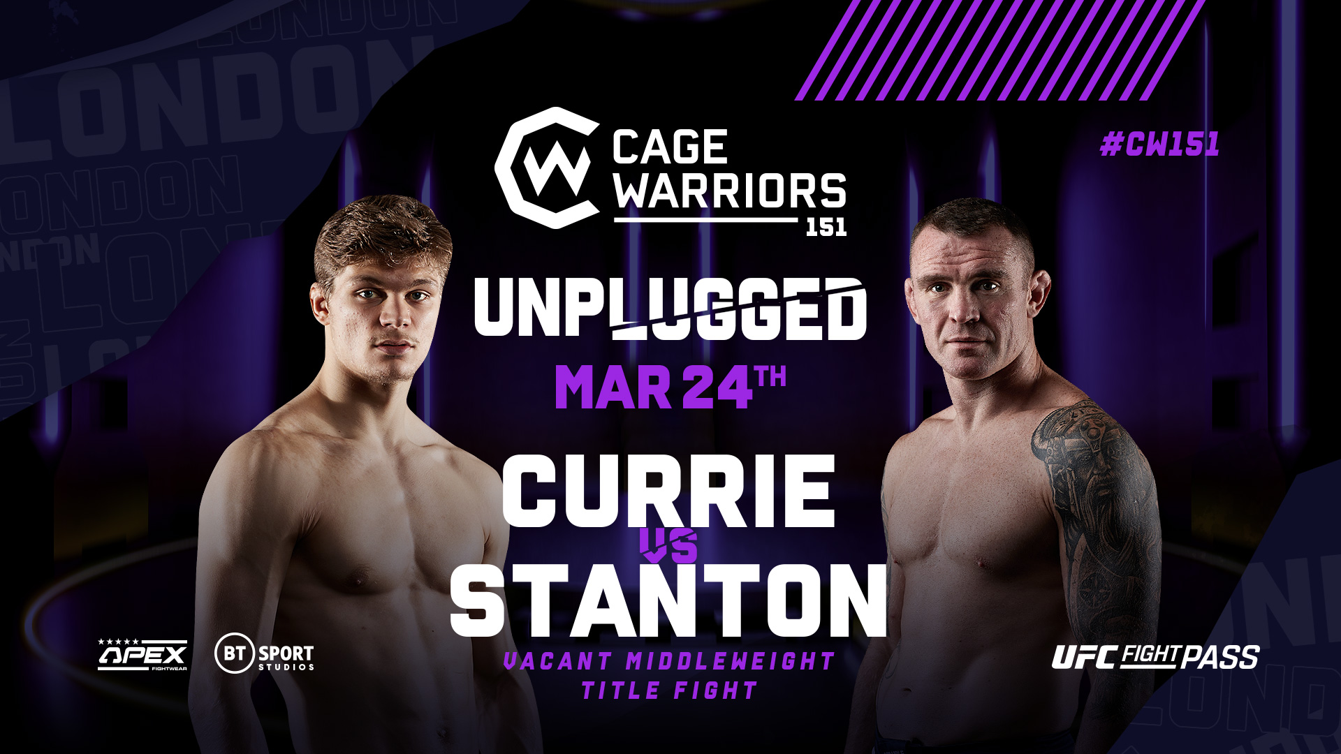 CW 151: Fight Order & Broadcast Details - Cage Warriors